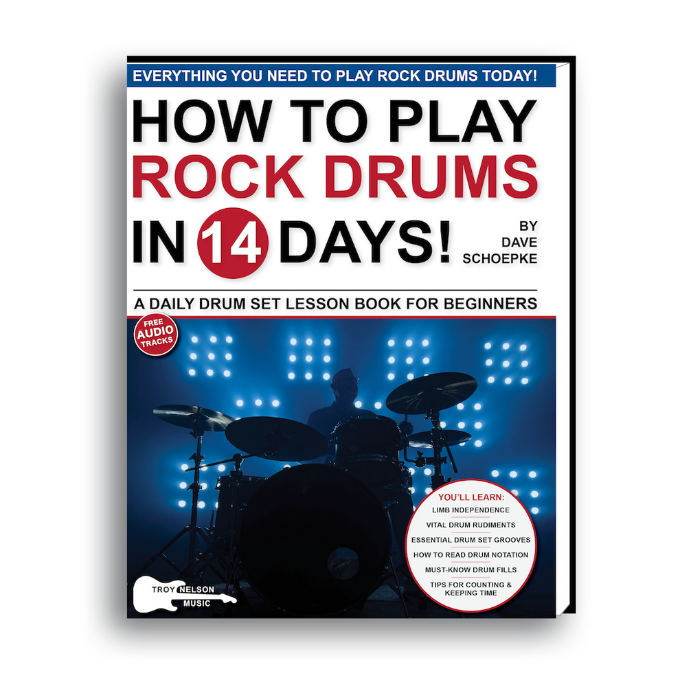 How to Play Rock Drums in 14 Days – Troy Nelson Music