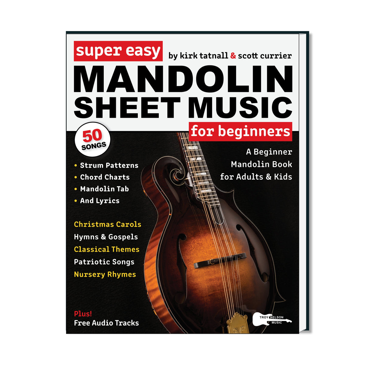 Super Easy Mandolin Sheet Music for Beginners – Troy Nelson Music LLC